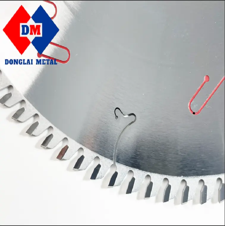 Saw blade for sliding table machines